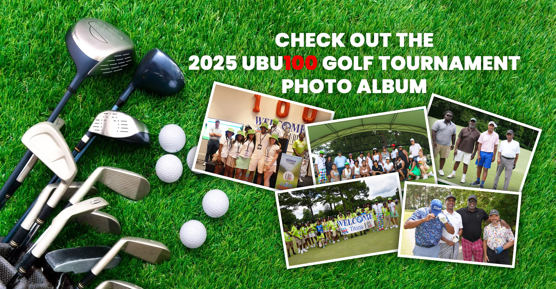 UBU 100 Golf – Positive community leaders and professionals.